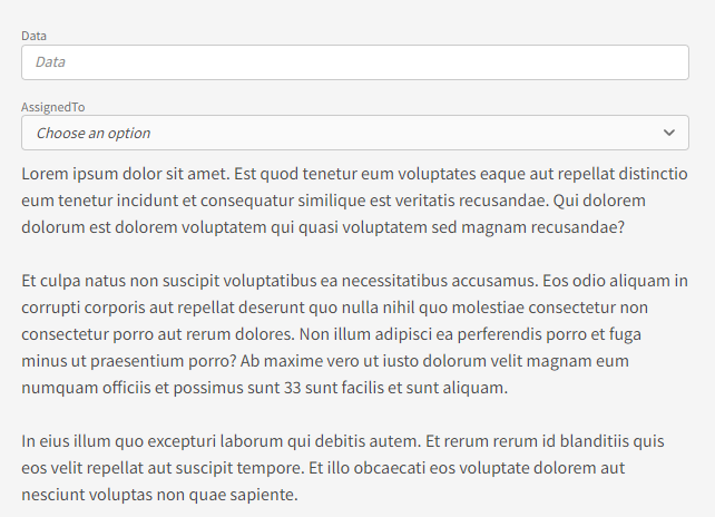 Prevent anything apart from a field from being nested inside a field ...