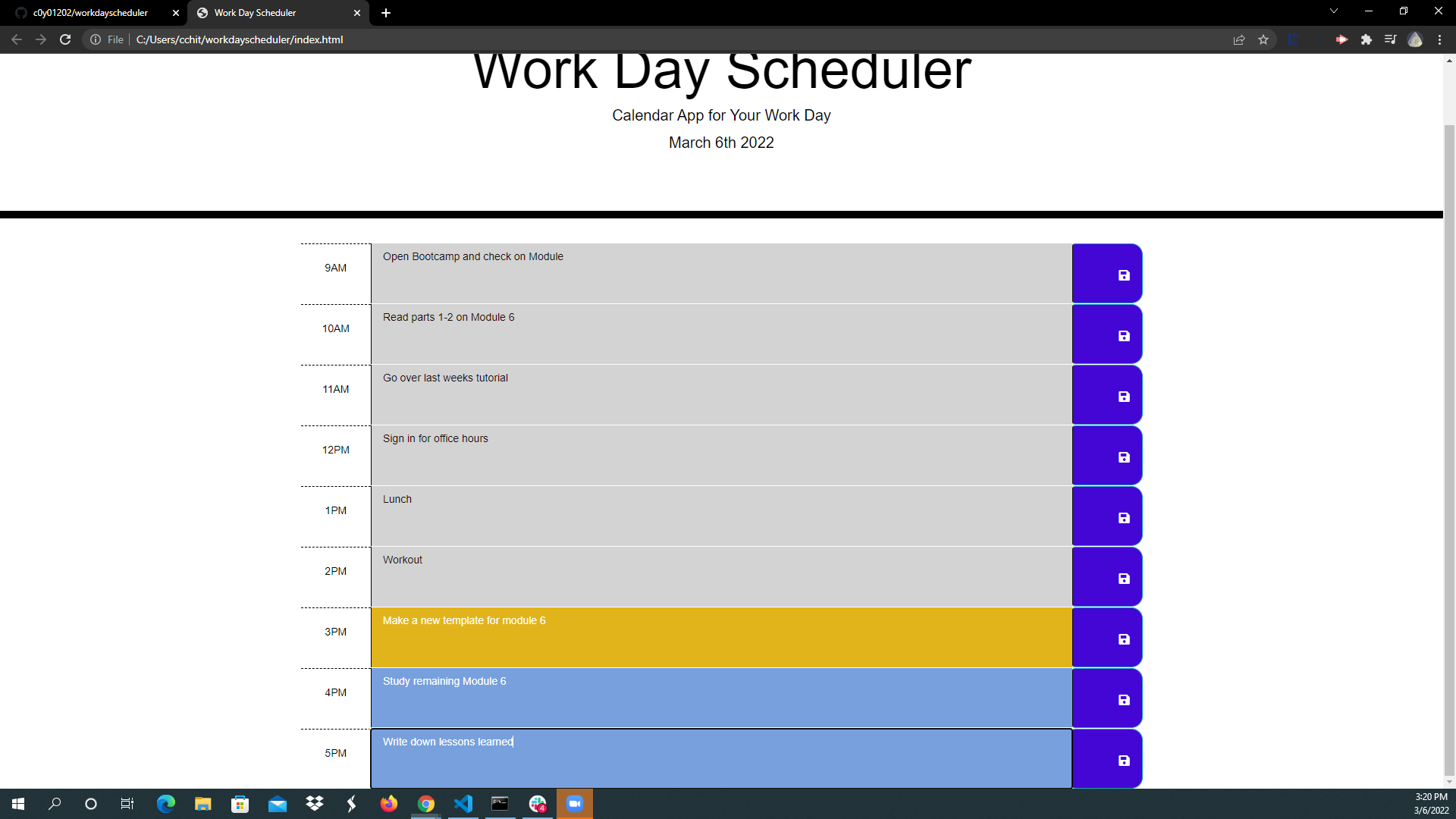 GitHub - c0y01202/workdayscheduler