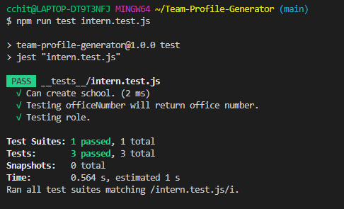 GitHub - c0y01202/Team-Profile-Generator