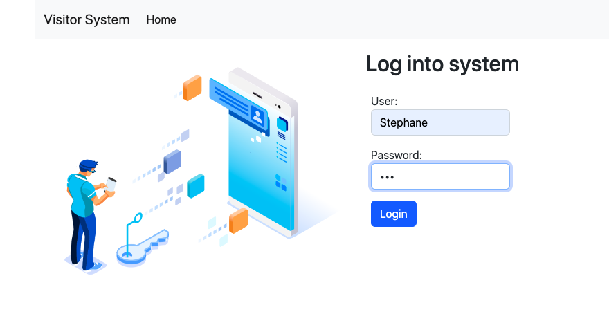 GitHub - stephanesorho/project-2-visitor-system