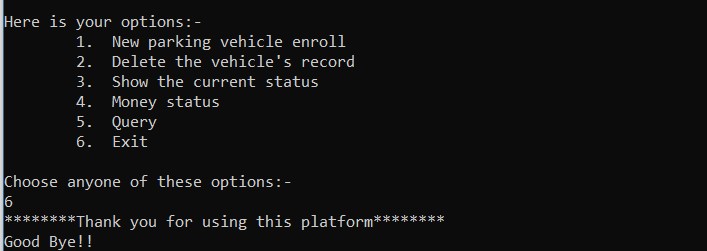 Github Sikandarburnwal1408 Parkingsystem