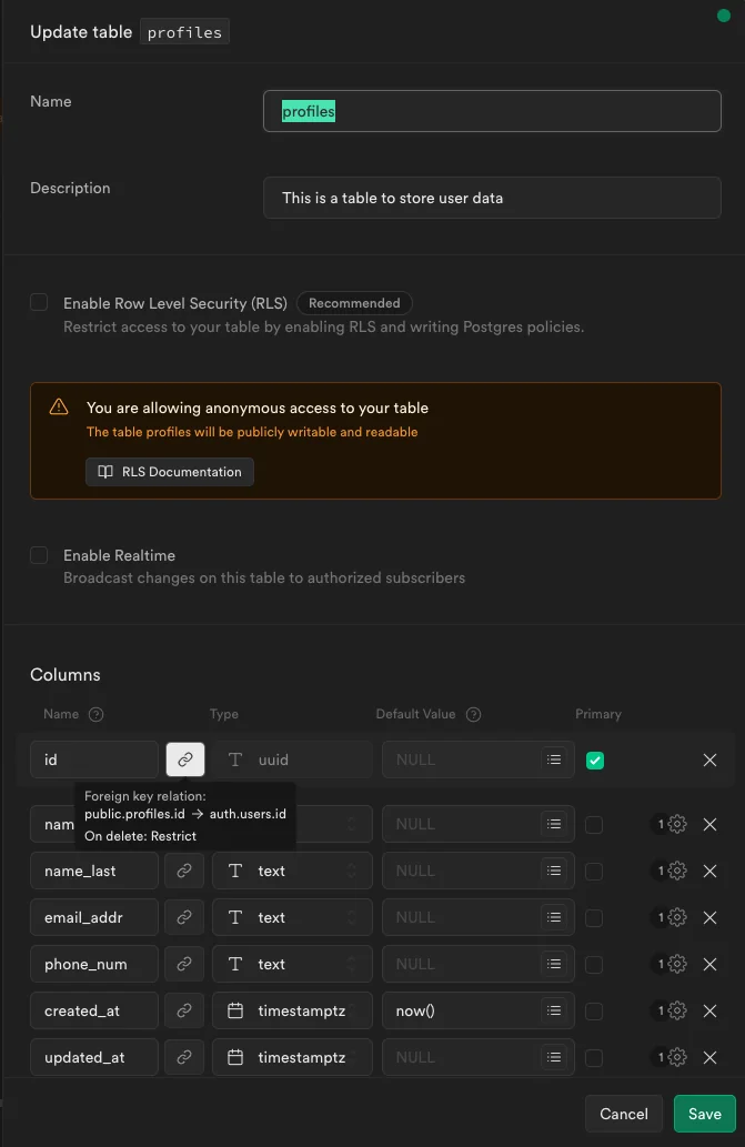 Implementing many-to-many relationships with the UI · supabase · Discussion #710 · GitHub