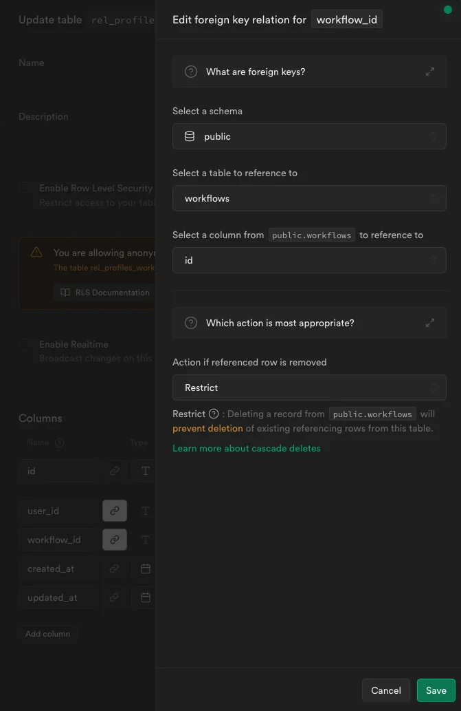 Implementing many-to-many relationships with the UI · supabase · Discussion #710 · GitHub