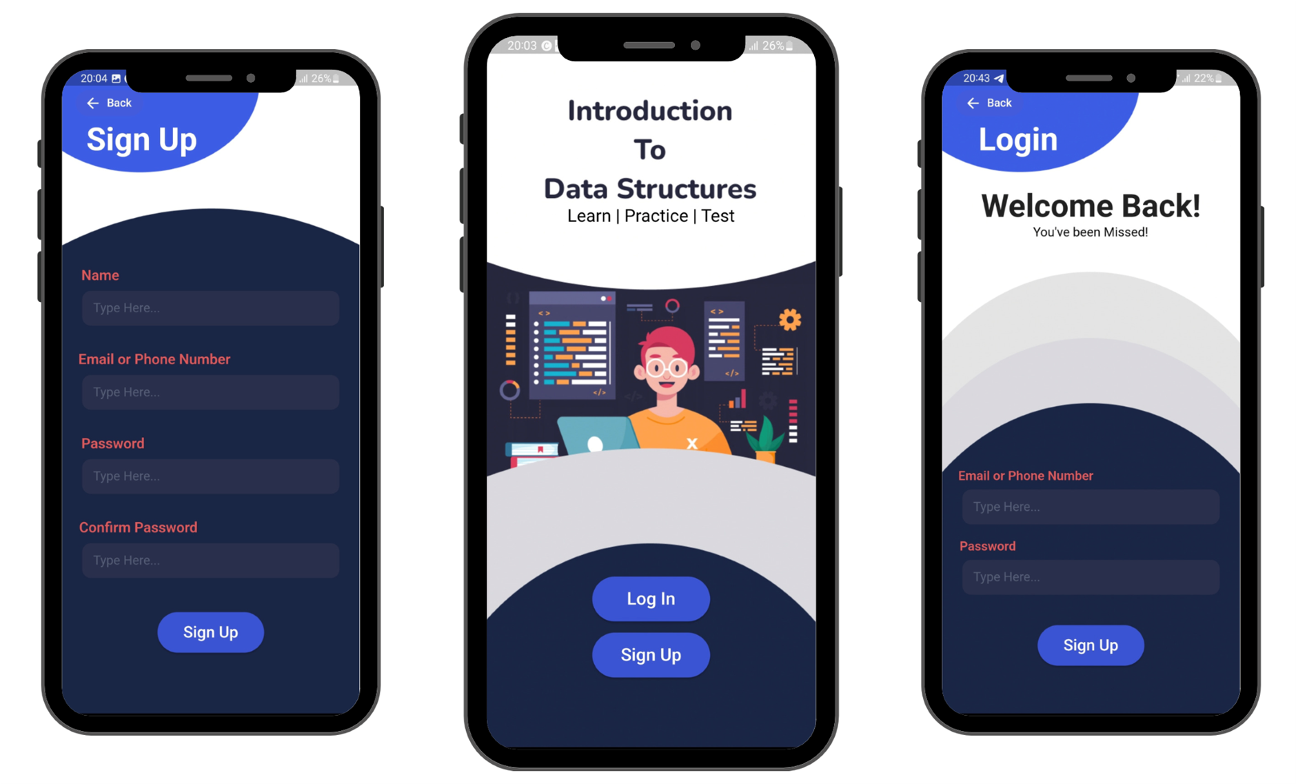 GitHub - Sachin63Kumar/AlgoSmart: Developed a platform to help students learn Data Structures ...