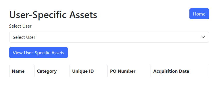 GitHub - JAMl3/AssetTrack-Pro: Flask-based web app for asset and user management. Import data ...