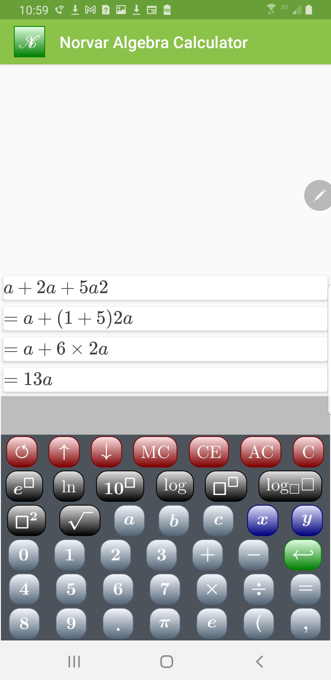GitHub - norvar/Algebra-Calculator