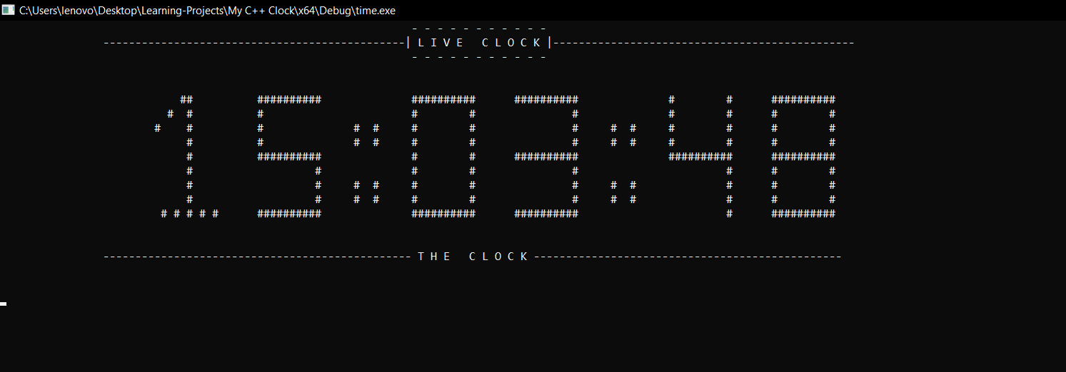 GitHub - osamasu/C-Clock