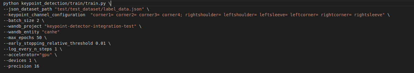 Running Error · Issue #14 · tlpss/keypoint-detection · GitHub