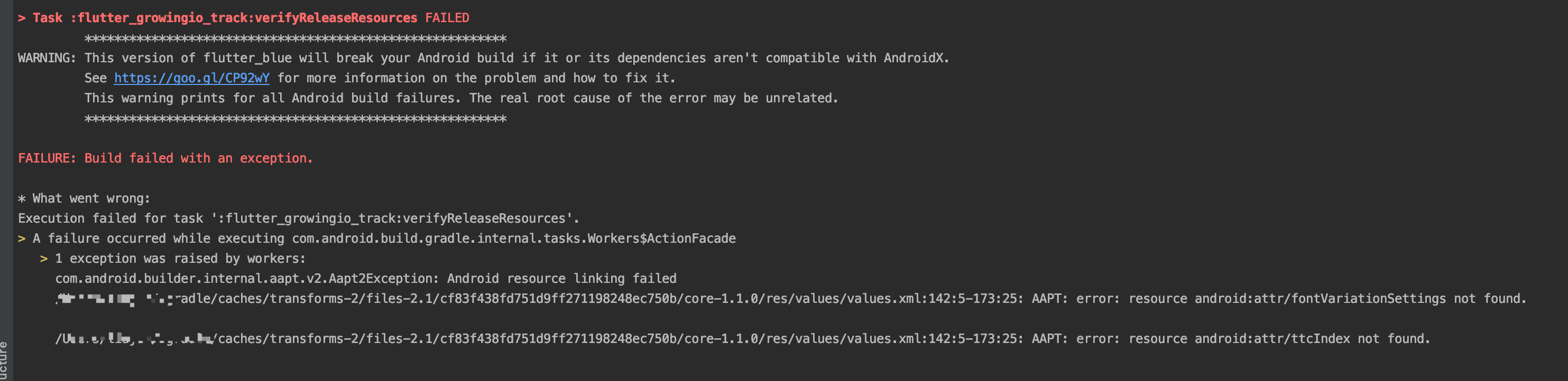 build apk fail · Issue #3 · growingio/flutter-growingio-track · GitHub