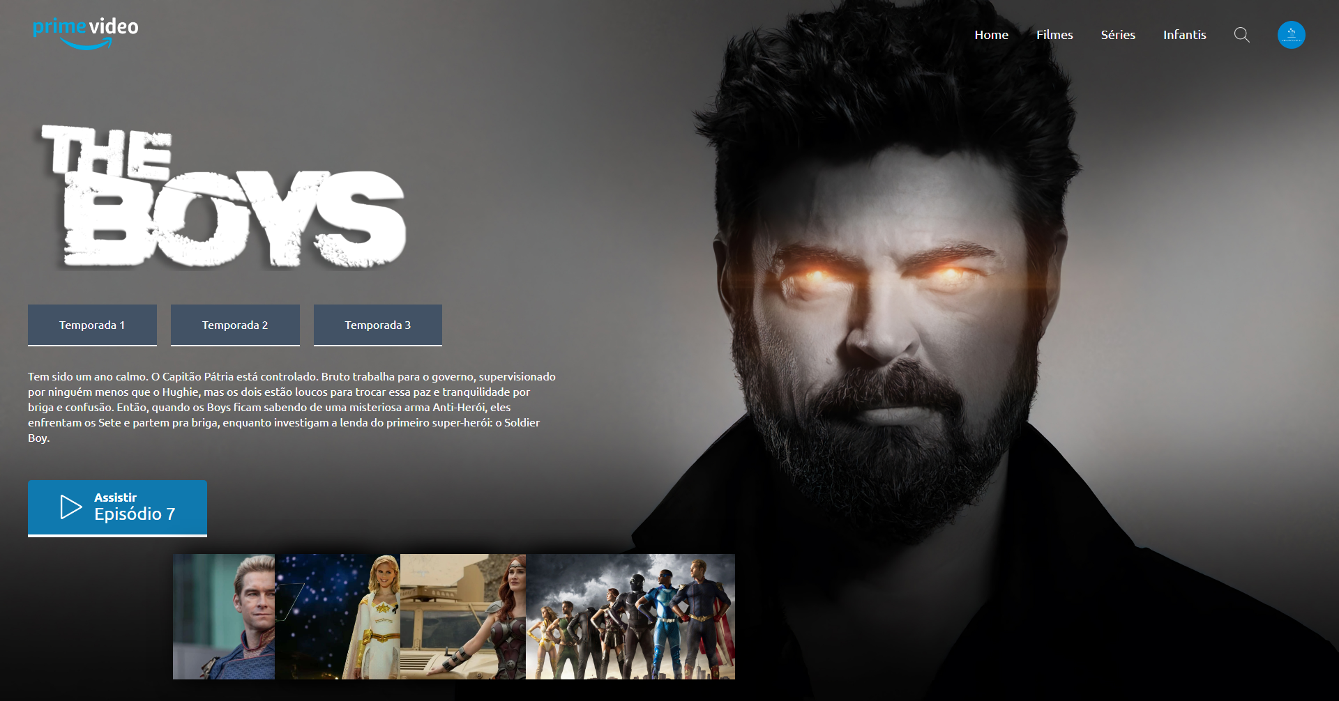 GitHub - DevEnvolvente0190/TheBoys: Landing Page do The Boys
