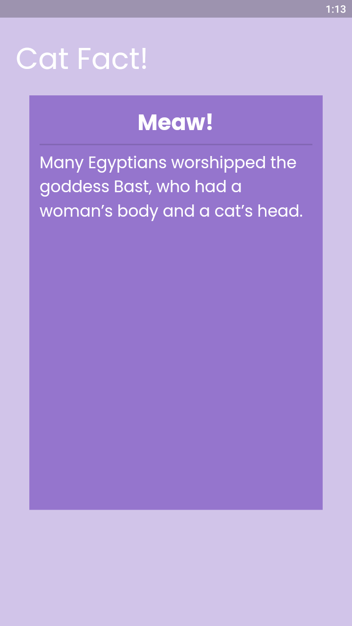 GitHub - abhinavvgusainn/Cat-Facts-App: This Flutter app provides users with random facts about ...