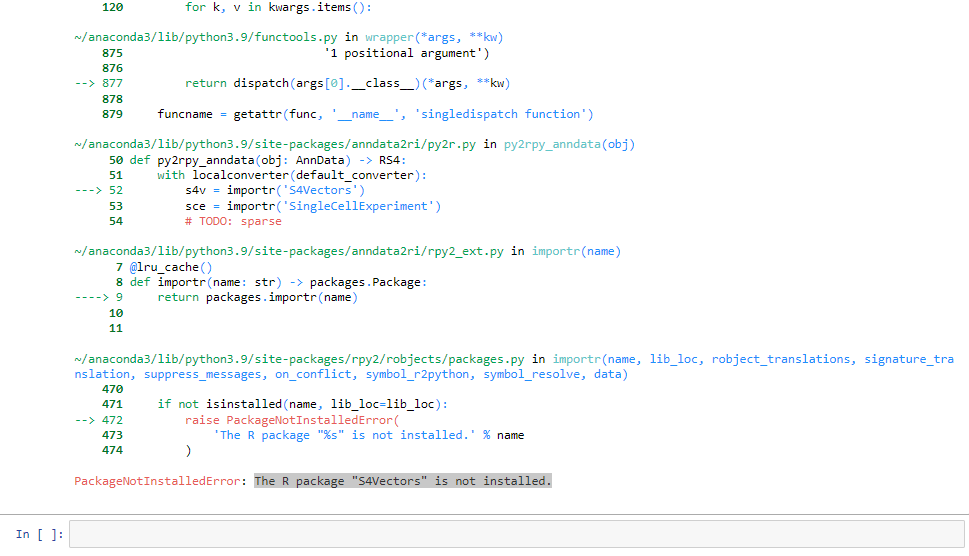 When I used the anndata2ri and rpy2, the error happened. · Issue #94 · theislab/anndata2ri · GitHub