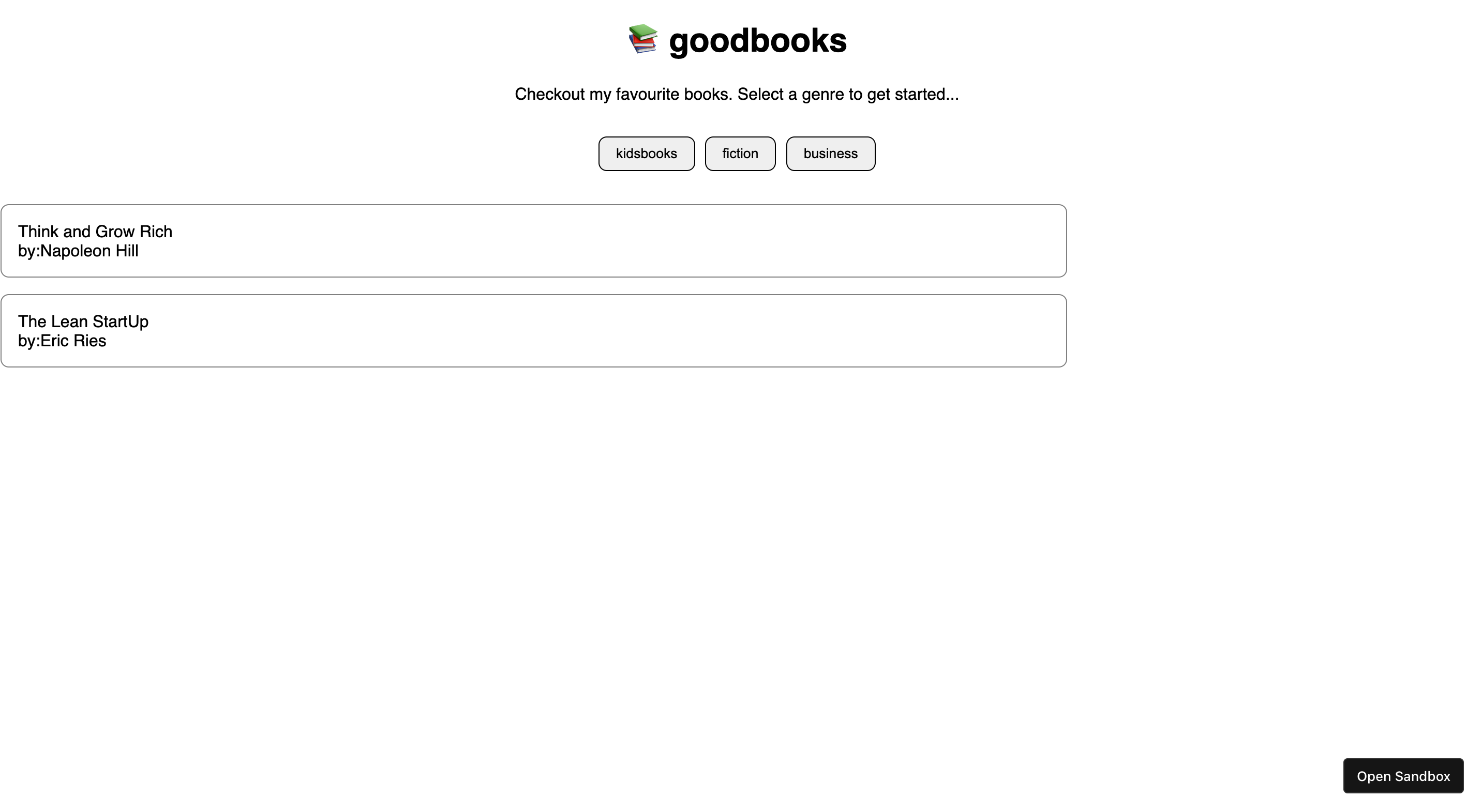 GitHub - shraddhav03/goodbooks: Created with CodeSandbox