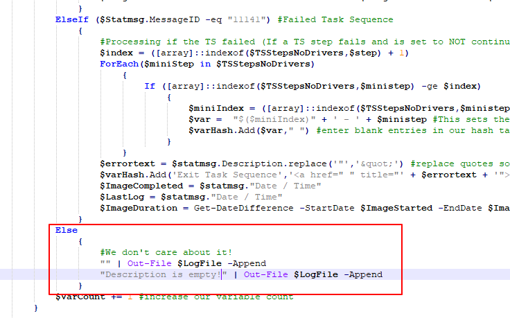 Steps not filling · Issue #21 · tcox8/OSD-Reporting · GitHub