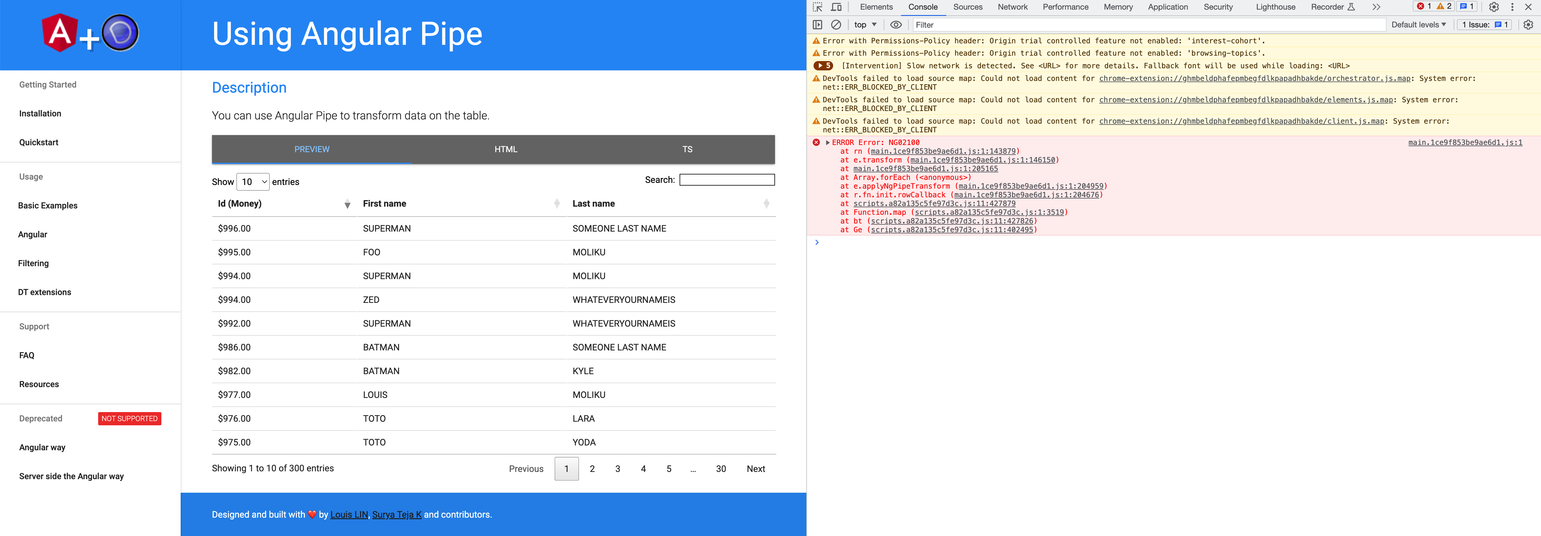 ngPipeInstance changes data and cause error when going back to previous page · Issue #1740 · l ...