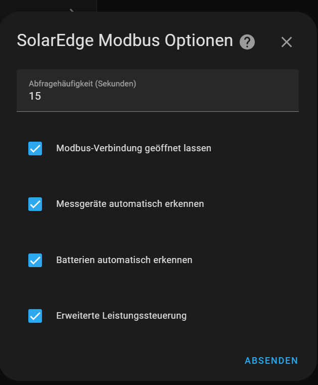 Communication Fails Irreversible After Restart · Issue 388 · Willcodeforcats Solaredge Modbus