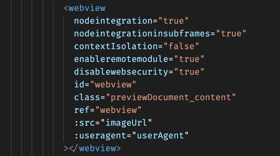 [Bug]: require is not defined in webview tag · Issue #30264 · electron/electron · GitHub