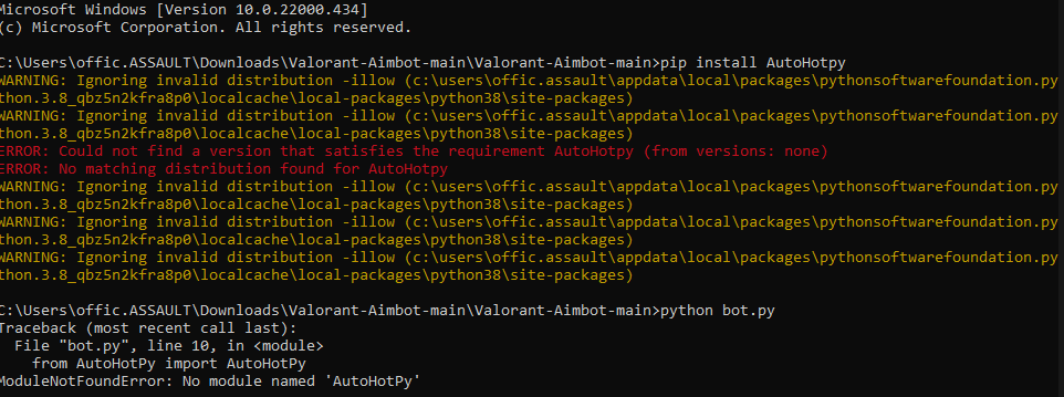 Autohotpy · Issue 2 · Ck381valorant Aimbot · Github 