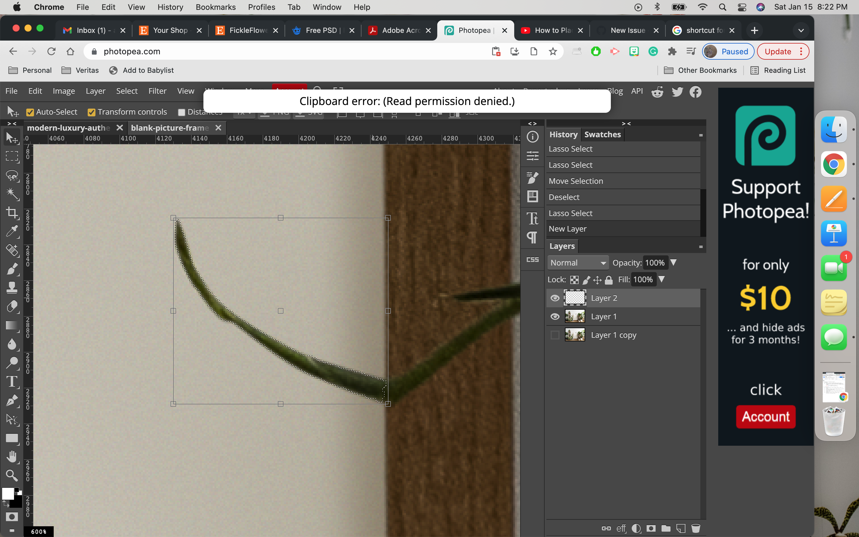 Unable To Paste Issue 4239 Photopea photopea GitHub