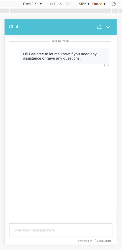 Livechat triggers should not cause the chat window to fill up the entire phone screen · Issue ...