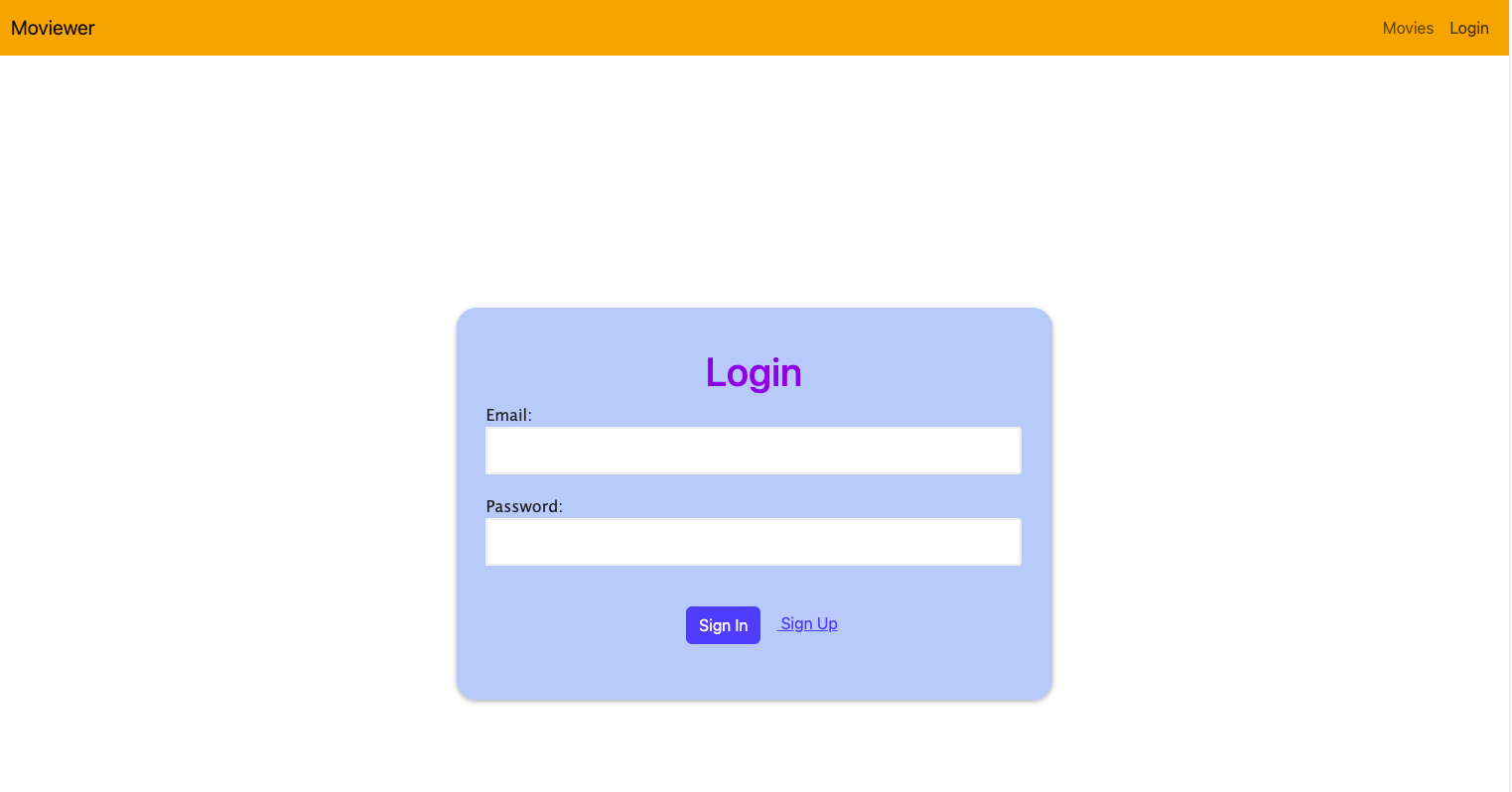 GitHub - MelancholyZhong/Moviewer: CS5610 Course Project 3