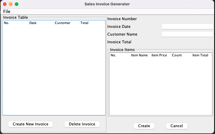 GitHub - mohamedmenasy/SalesInvoiceGenerator