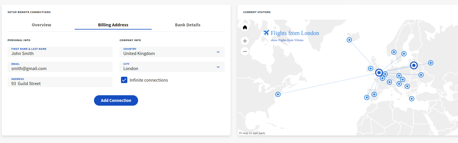 Fix dashboard's form -> map connection · Issue #877 · epicmaxco/vuestic-admin · GitHub