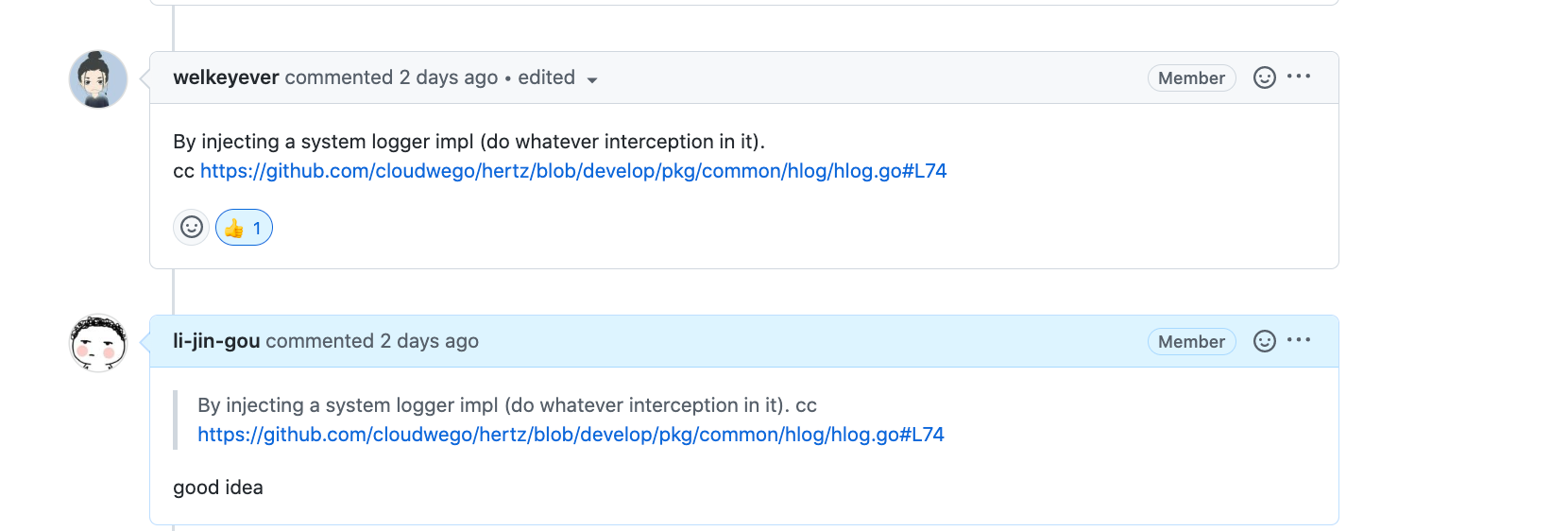 how to intercept error from > [Error] HERTZ: Error= · Issue #551 · cloudwego/hertz · GitHub