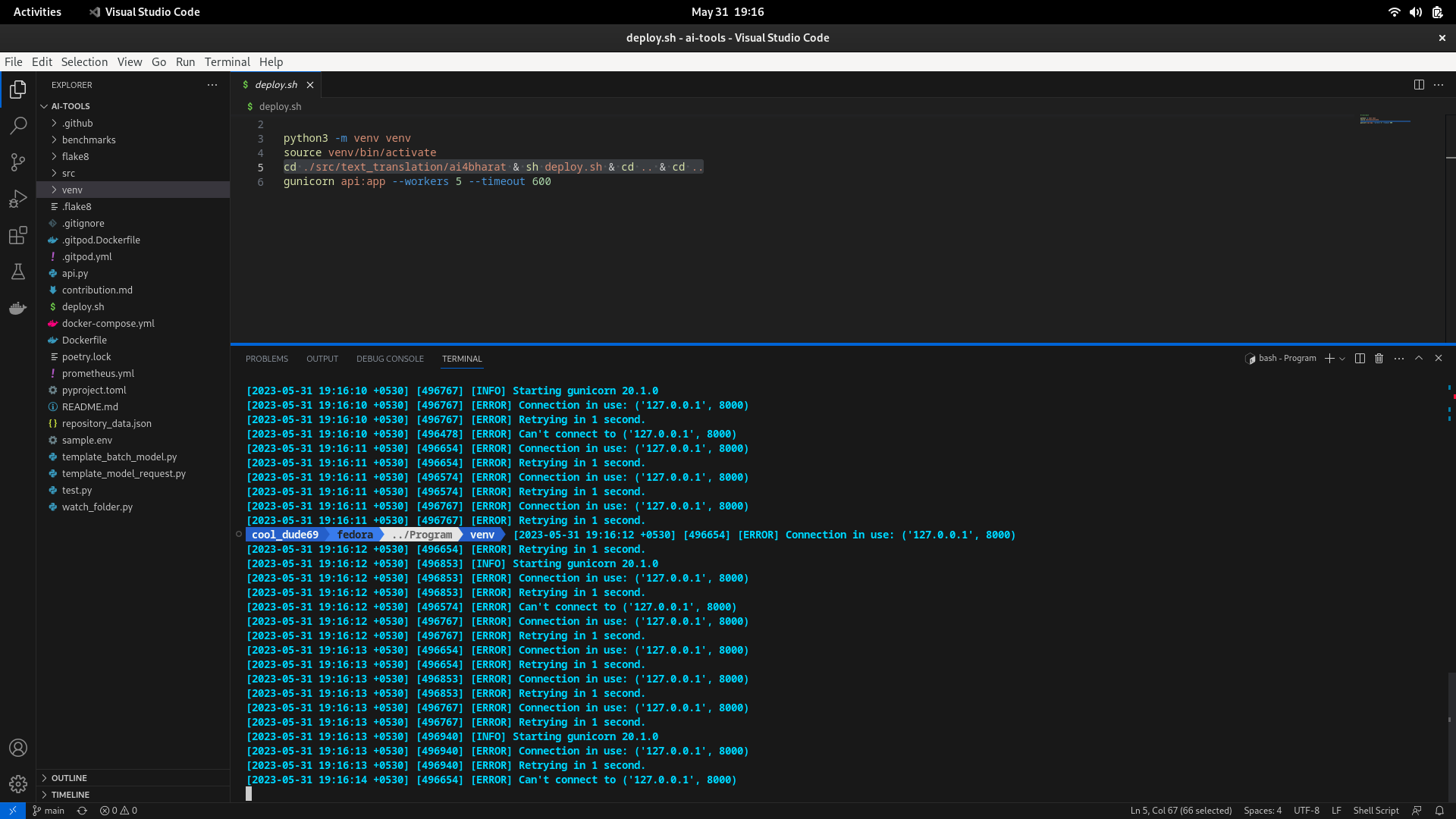 Parallel Execution Of Processes On The Same Port Causing Port Conflict · Issue 113 · Samagra
