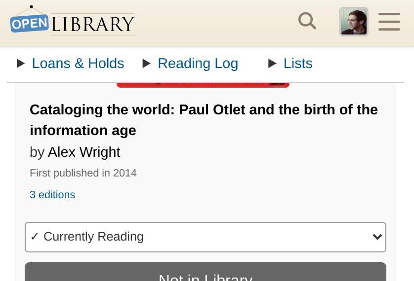 My Books page interim Mobile Navigation Fixes · Issue #6858 ...