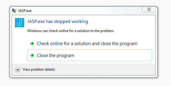 Bug Report: JASP 0.9.0.1 If I save a file with many plots, I get empty plots at some point ...