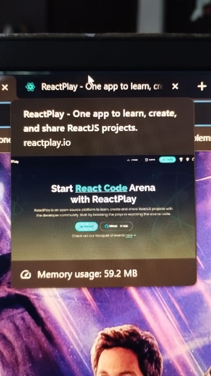 [Feature request]: Visually appealing small helping window · Issue #1305 · reactplay/react-play ...