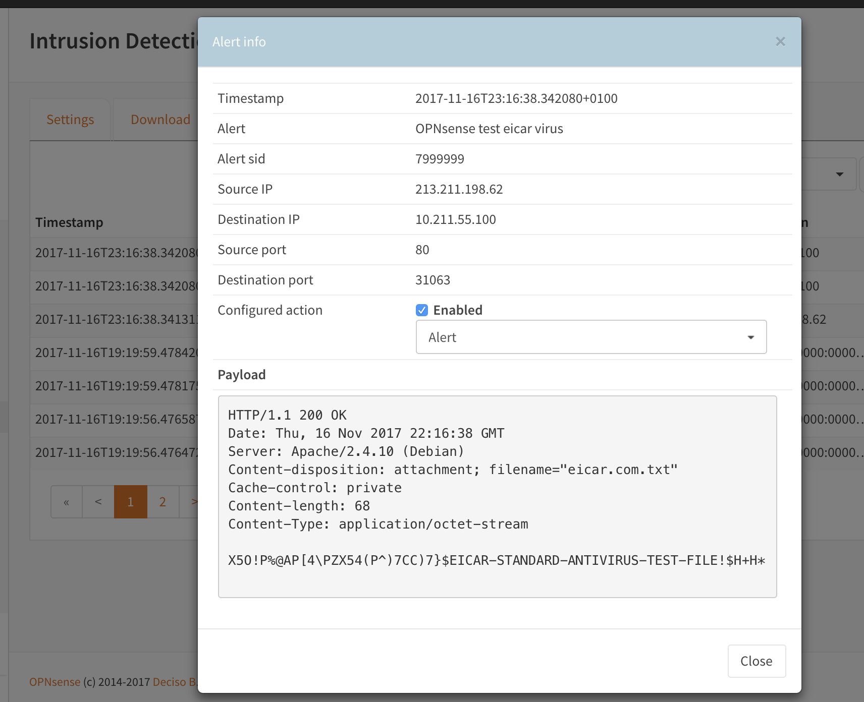 [Feature] Suricata - Add payload support · Issue #1911 · opnsense/core ...