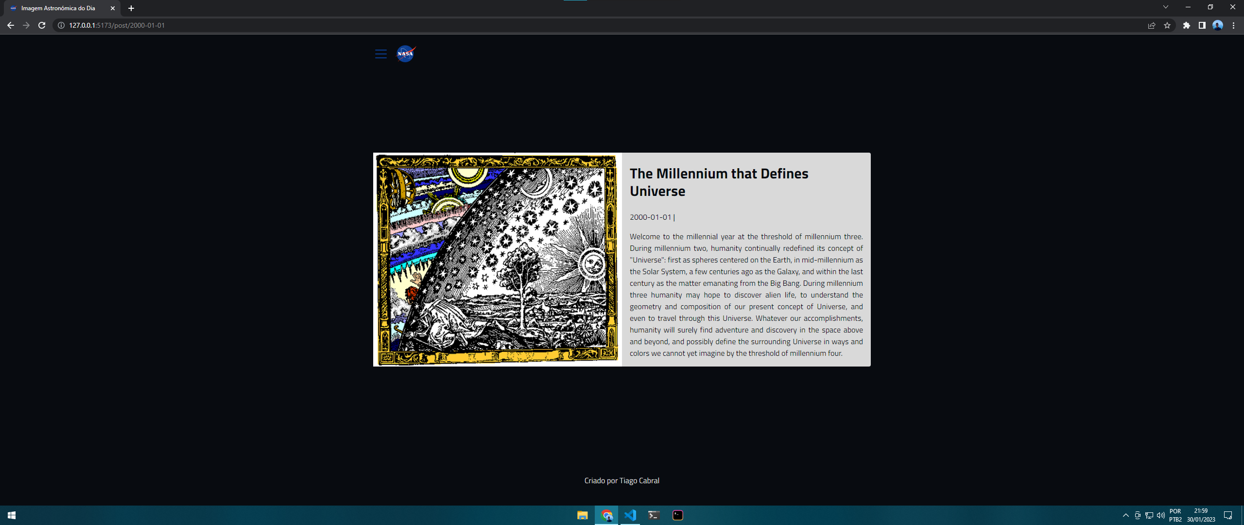 GitHub - 7iagoCabral/nasa-apod-Imagem-Astronomica-do-Dia