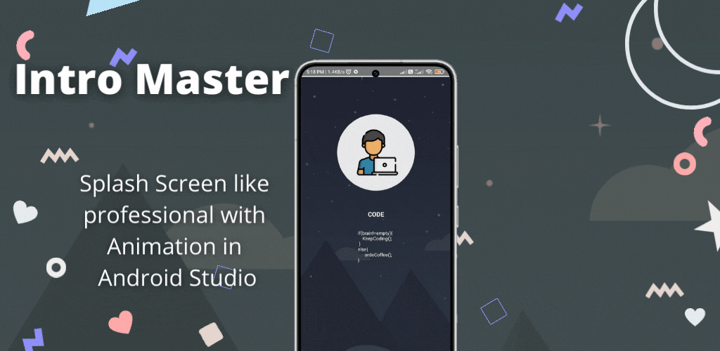 GitHub - gosnippets/IntroMaster-with-Animation: Splash Screen like professional with Animation ...