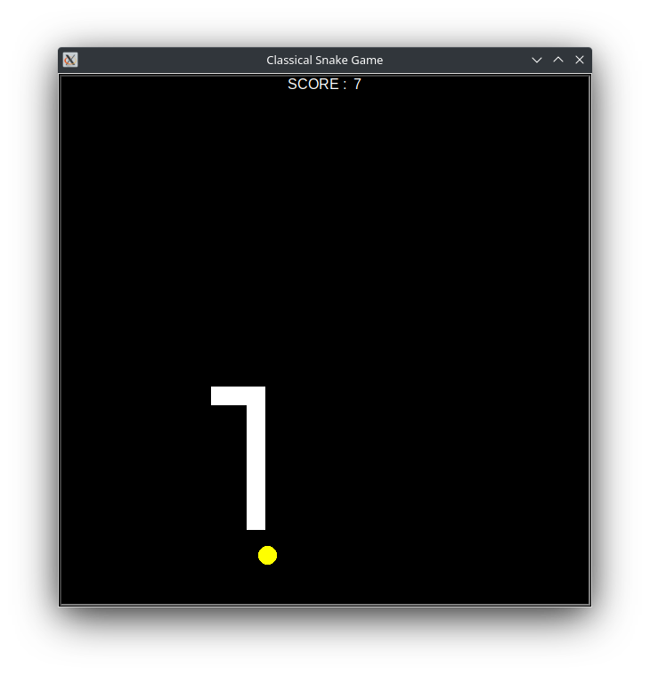 GitHub - bKP451/snake-game-classic: I am building the snake game using python turtle-graphics ...