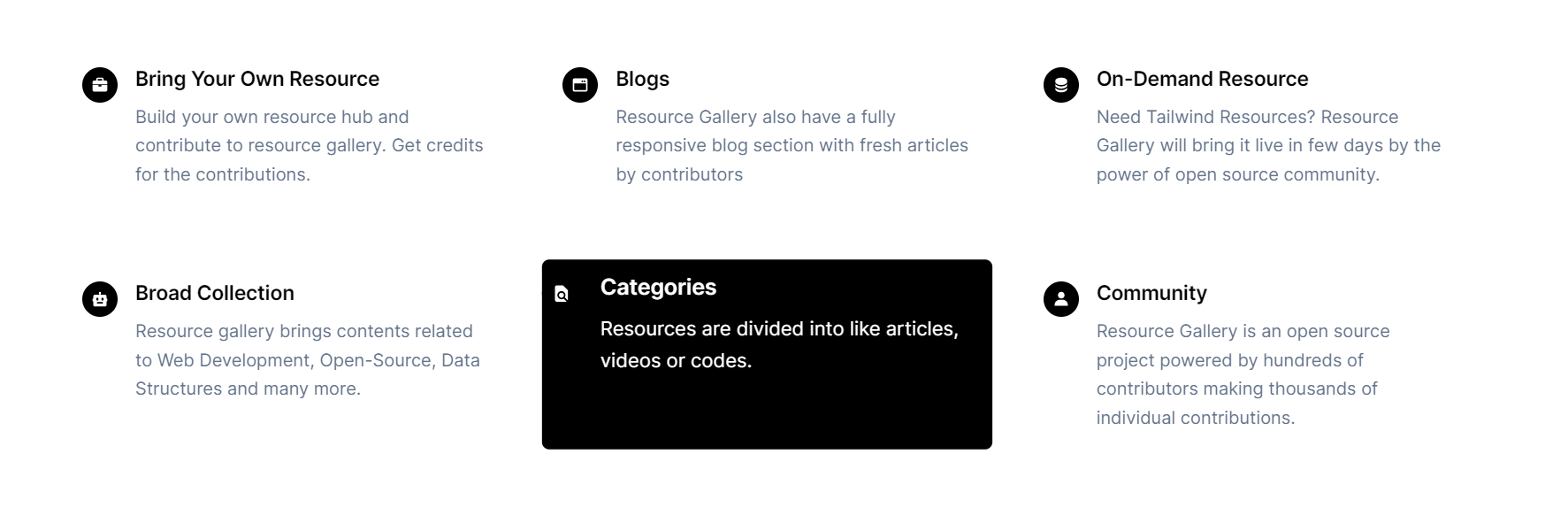 💡 Cool Cards + section Improvement · Issue #226 · Astrodevil/resource-gallery · GitHub