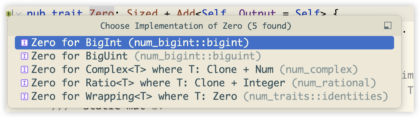 Unable To Correctly Recognize The Trait Implemented By Macro · Issue 10812 · Intellij Rust