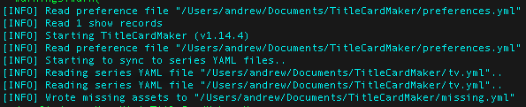 Bug Card Type Not Working · Issue 398 · Collinheisttitlecardmaker