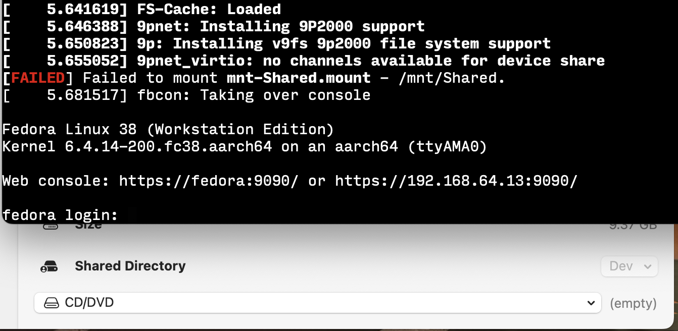 Shared directory with VirtFS does not auto-mount on next UTM launch · Issue #5705 · utmapp/UTM ...