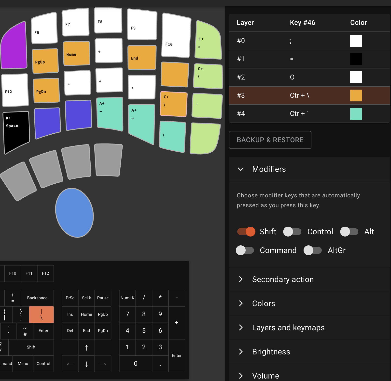 Shift+Key is showing as Ctrl+ (`C+?`) instead of `S+?` · Issue #1026 · keyboardio/Chrysalis · GitHub