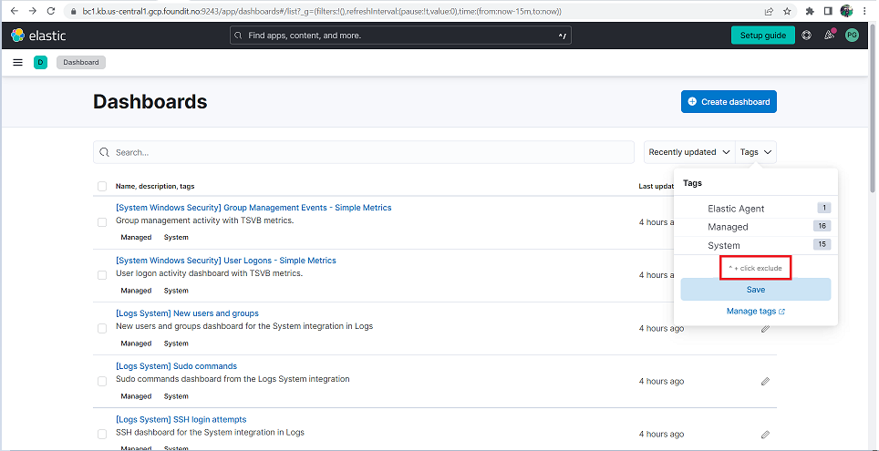 [Fleet]: Incorrect text message is shown on on 'Tags' dropdown on 'Dashboards' page · Issue ...