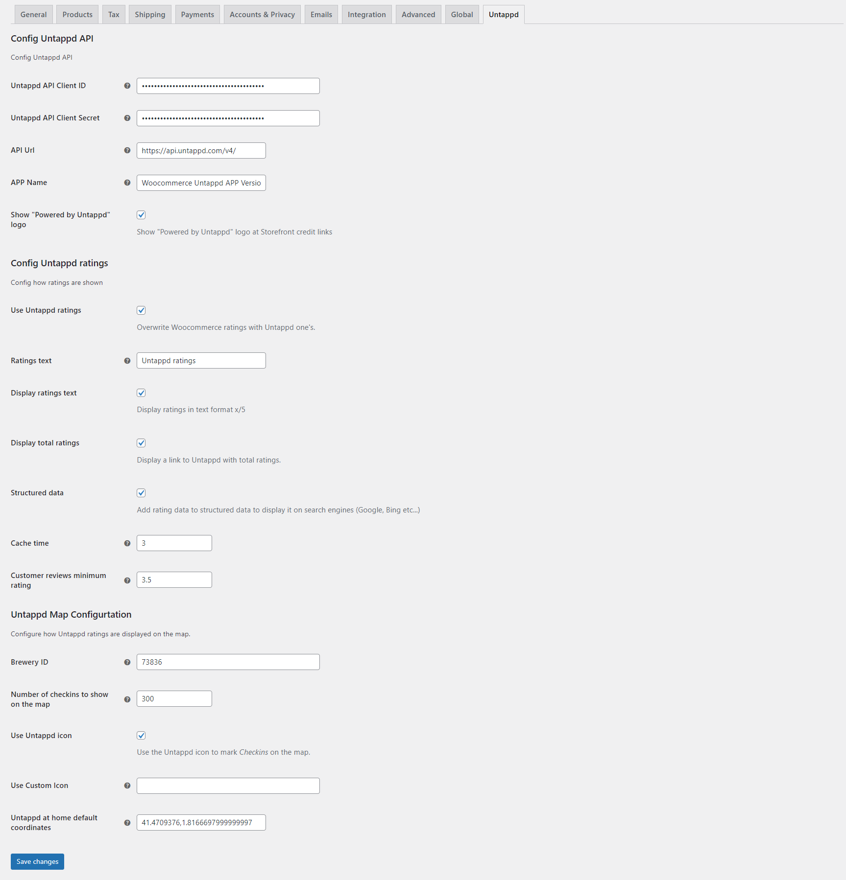 GitHub - ChillCode/wc-untappd-ratings: Connect your WooCommerce Store with Untappd API
