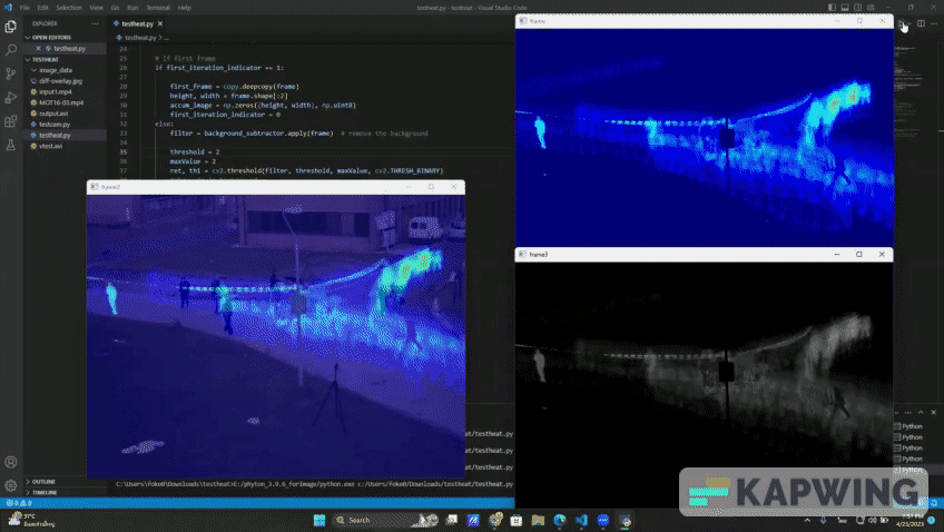 GitHub - Foke37/Motion-Heatmaps-with-OpenCV: ทดลองใช้ OpenCV เพื่อสร้าง ...