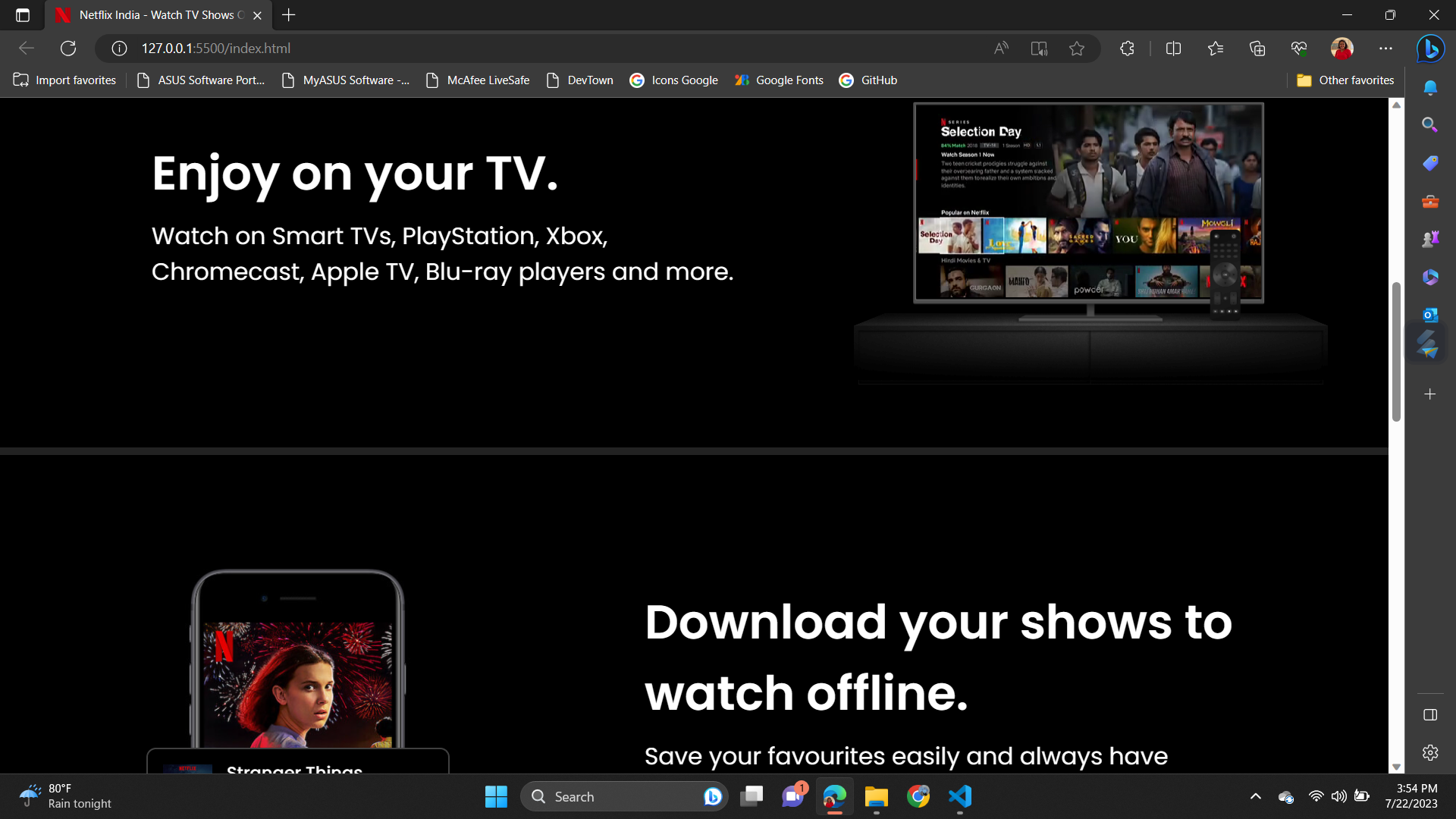 GitHub - SrushtiSSawant/NetflixClone