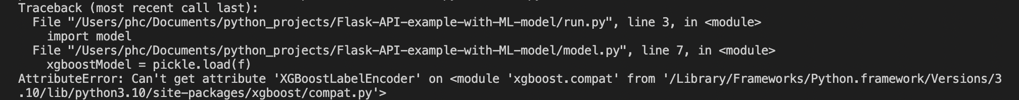 出現AttributeError: 'XGBClassifier' object has no attribute 'use_label_encoder‘ · Issue #2 ...