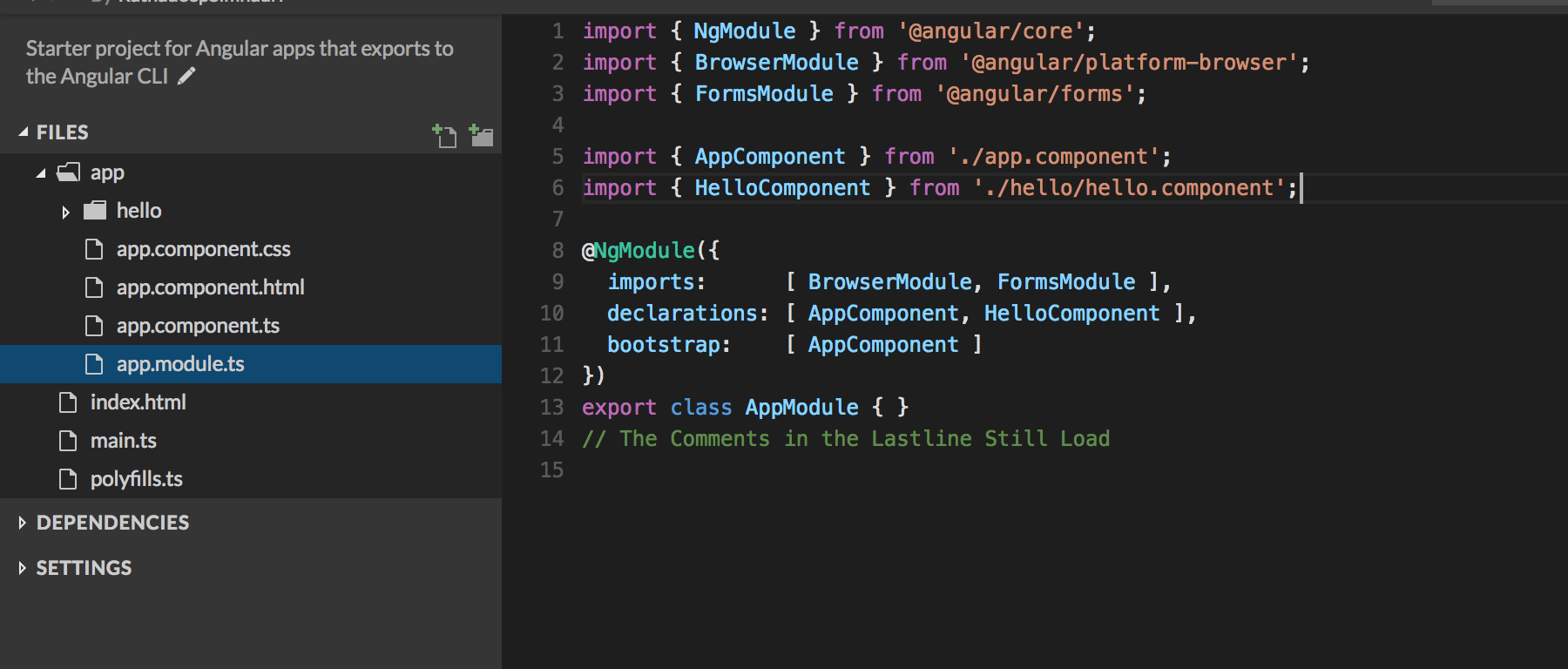 Bug in TypeScript's compiler for exports that don't end in semicolons · Issue #48 · stackblitz ...