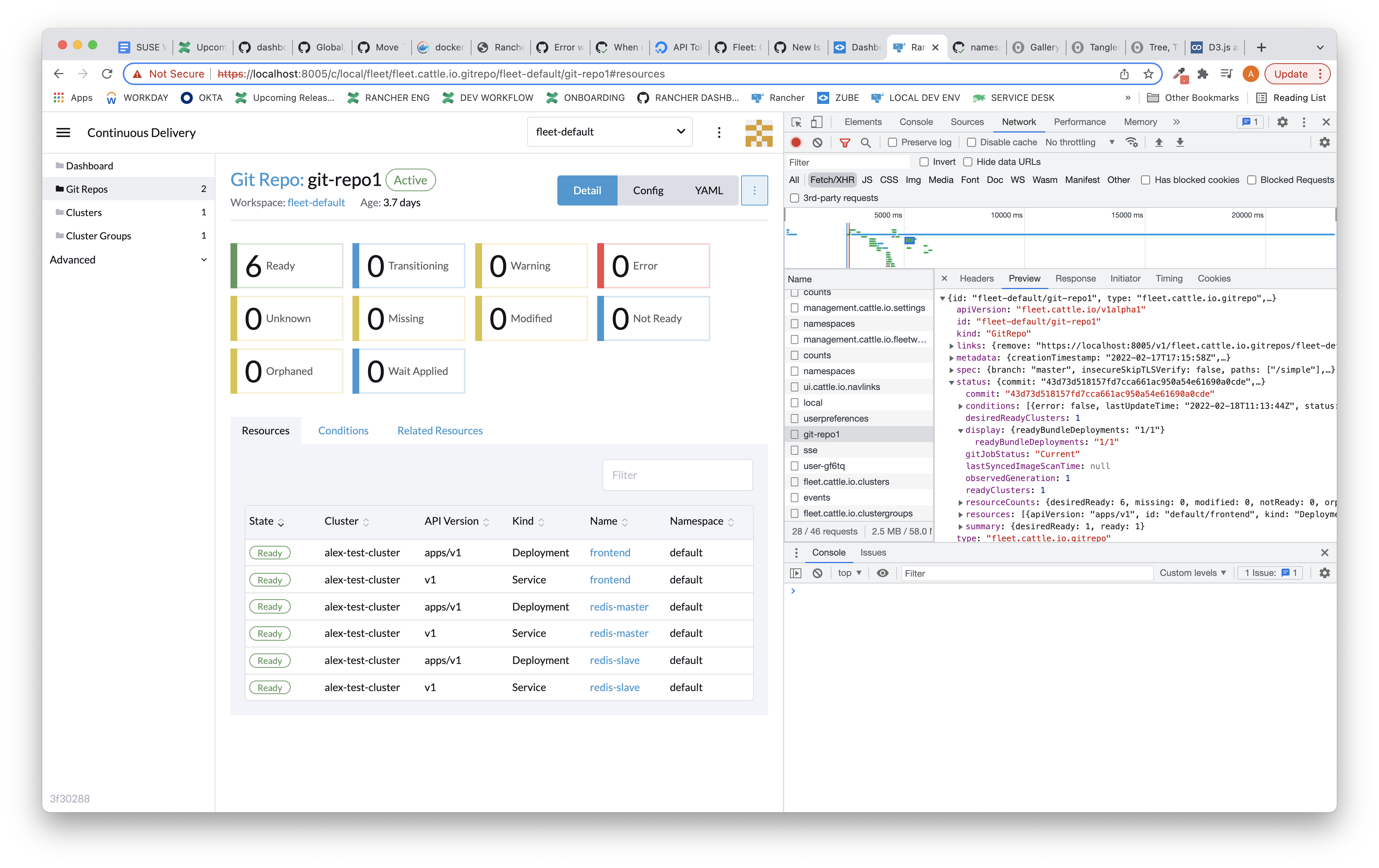 Fleet: Show bundle status information for git repo · Issue #5178 · rancher/dashboard · GitHub
