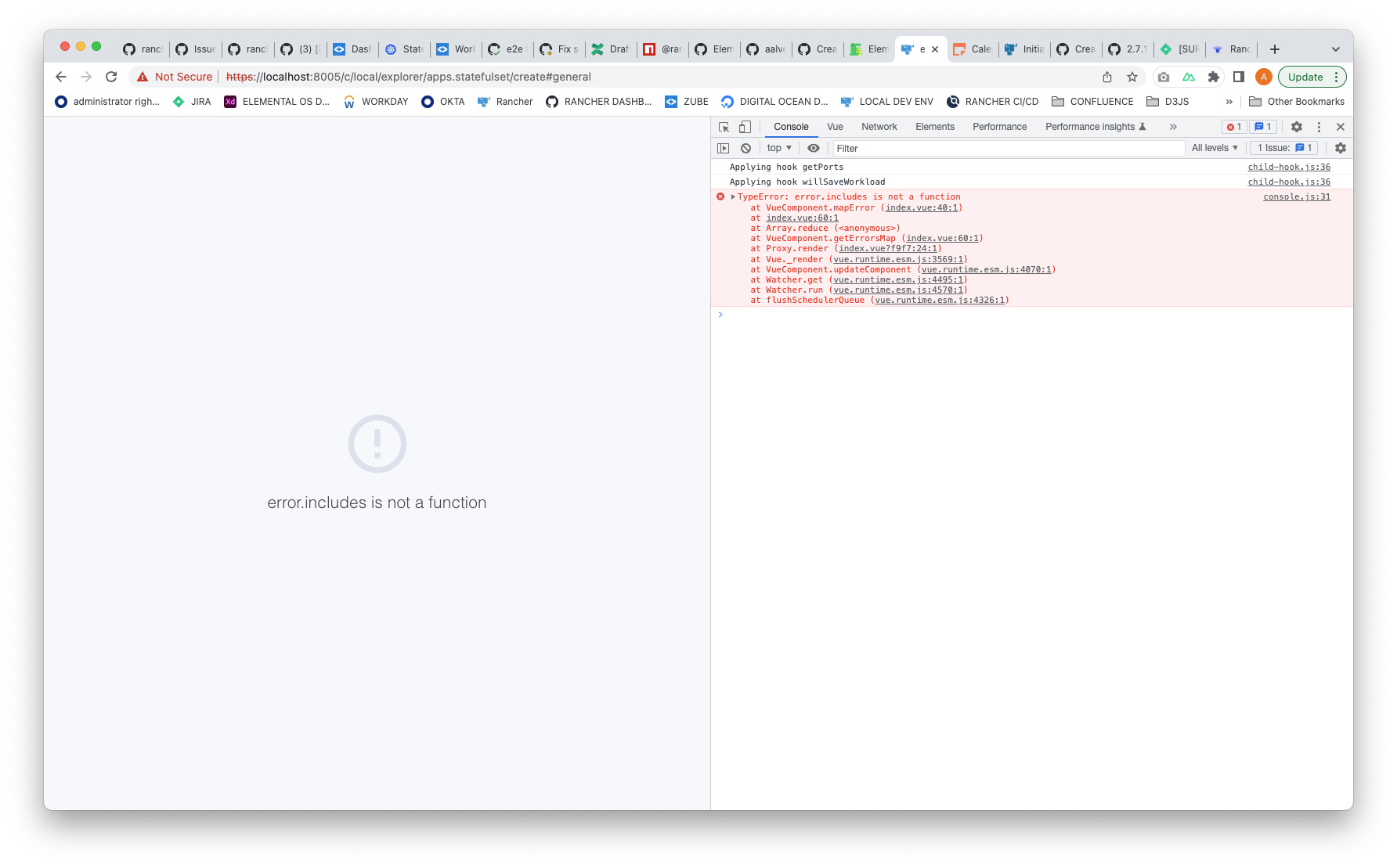 Broken error handling on create/edit workloads · Issue #8262 · rancher/dashboard · GitHub