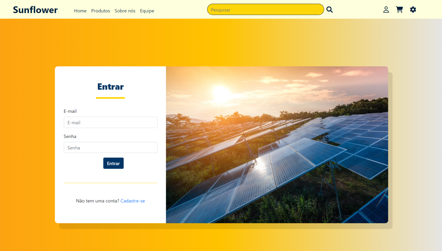 GitHub - projetosUninove/sunflower-front